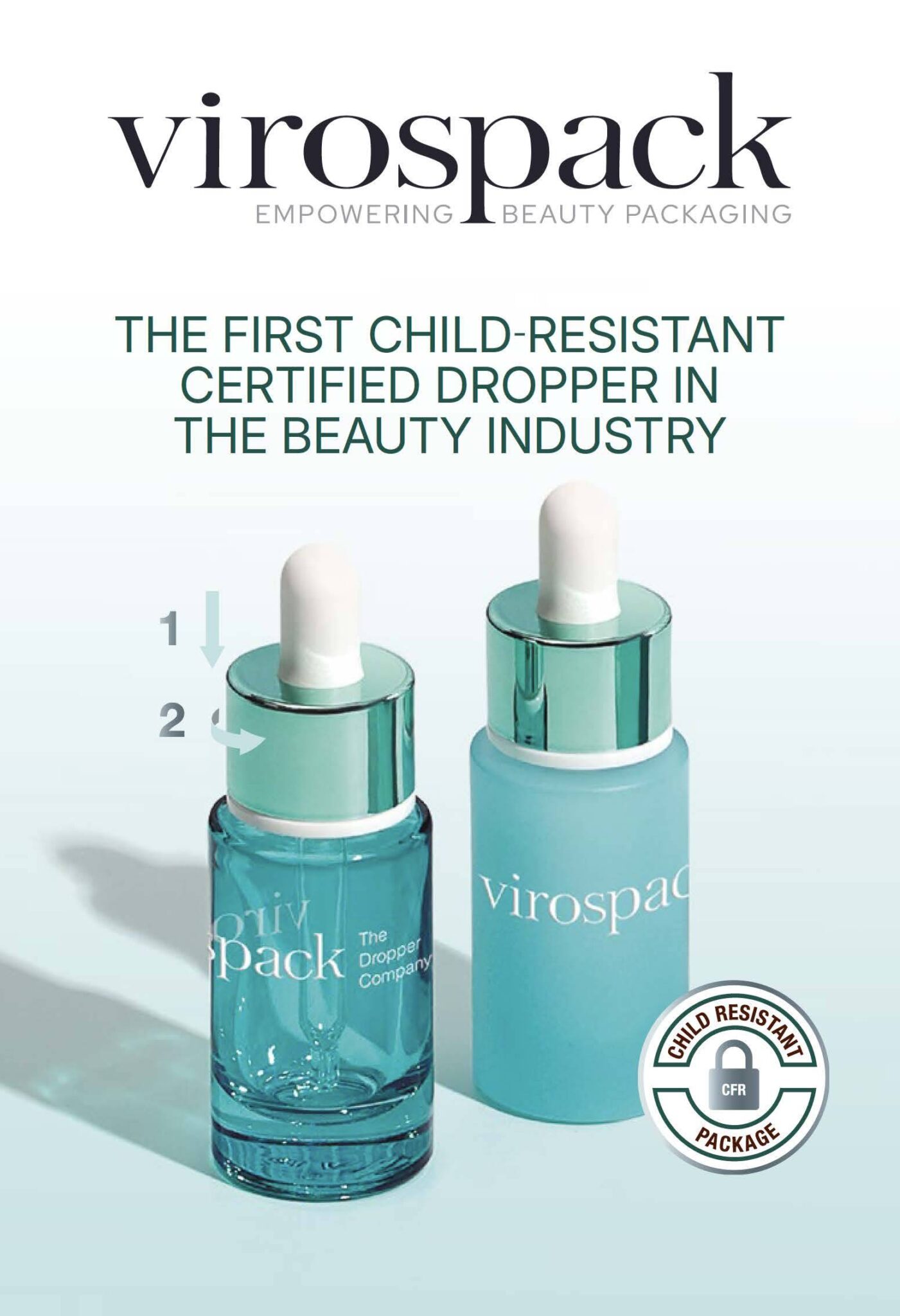 El Primer Cuentagotas con Certificación de Seguridad Infantil